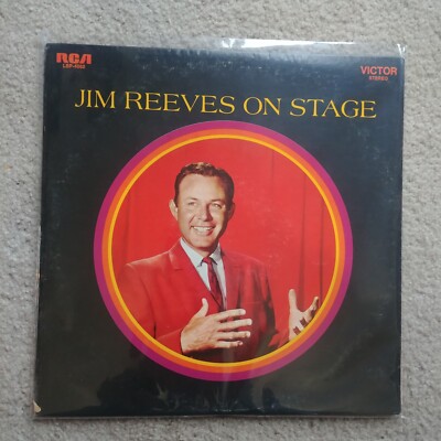 JIM REEVES On Stage COUNTRY 1968 RCA Victor LP Vinyl Record 12" | eBay