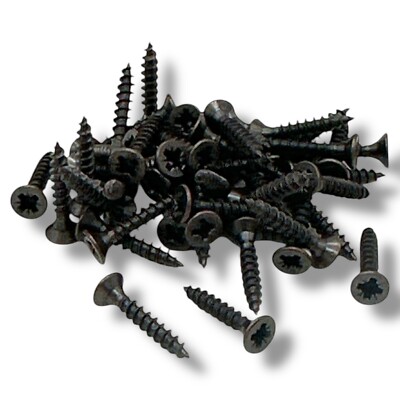 3.5 x 20mm Hafele Burnished HOSPA Wood Screws CSK Pozi Head Joiner ...