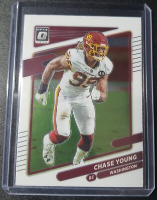 Chase Young - Donruss Optic Football 2021 - Washington Commanders | eBay