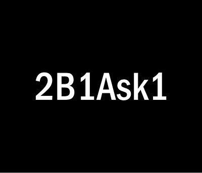 2B1ASK1 Vinyl Decal Window Bumper Sticker | eBay