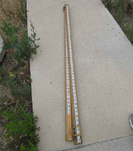 Surveyor Surveying Pole Stick Grade Leveling Rod Telescoping 13' | eBay