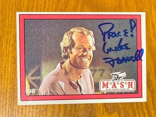 Mike Farrell signed sports card B. J. Hunnicutt Mash M*A*S*H | eBay UK