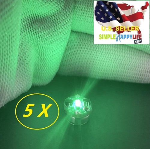 5 X Gundam LED Lights High Quality Green Magnetic Switch MG QANT Raiser ...