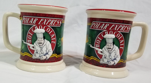 Set of 2 Warner Bros. Entertainment Polar Express Figural 3D Hot ...