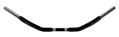 Wild 1 1 1/4in. Chubby Handlebar Knuckle Bar - Black WO503B | eBay