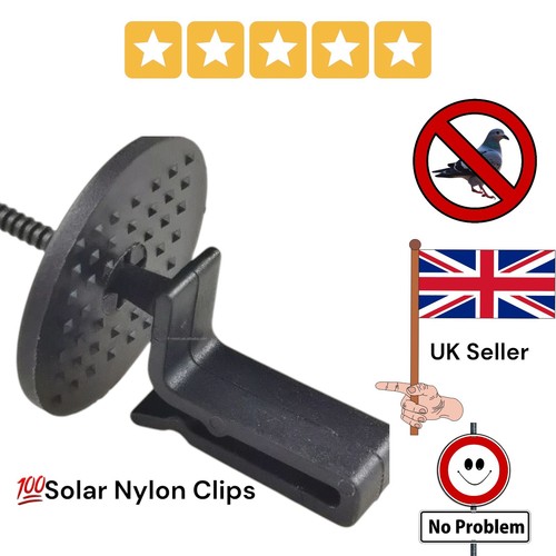 Solar panel bird wire mesh guard kit proofing pigeons pest 100 clips ...
