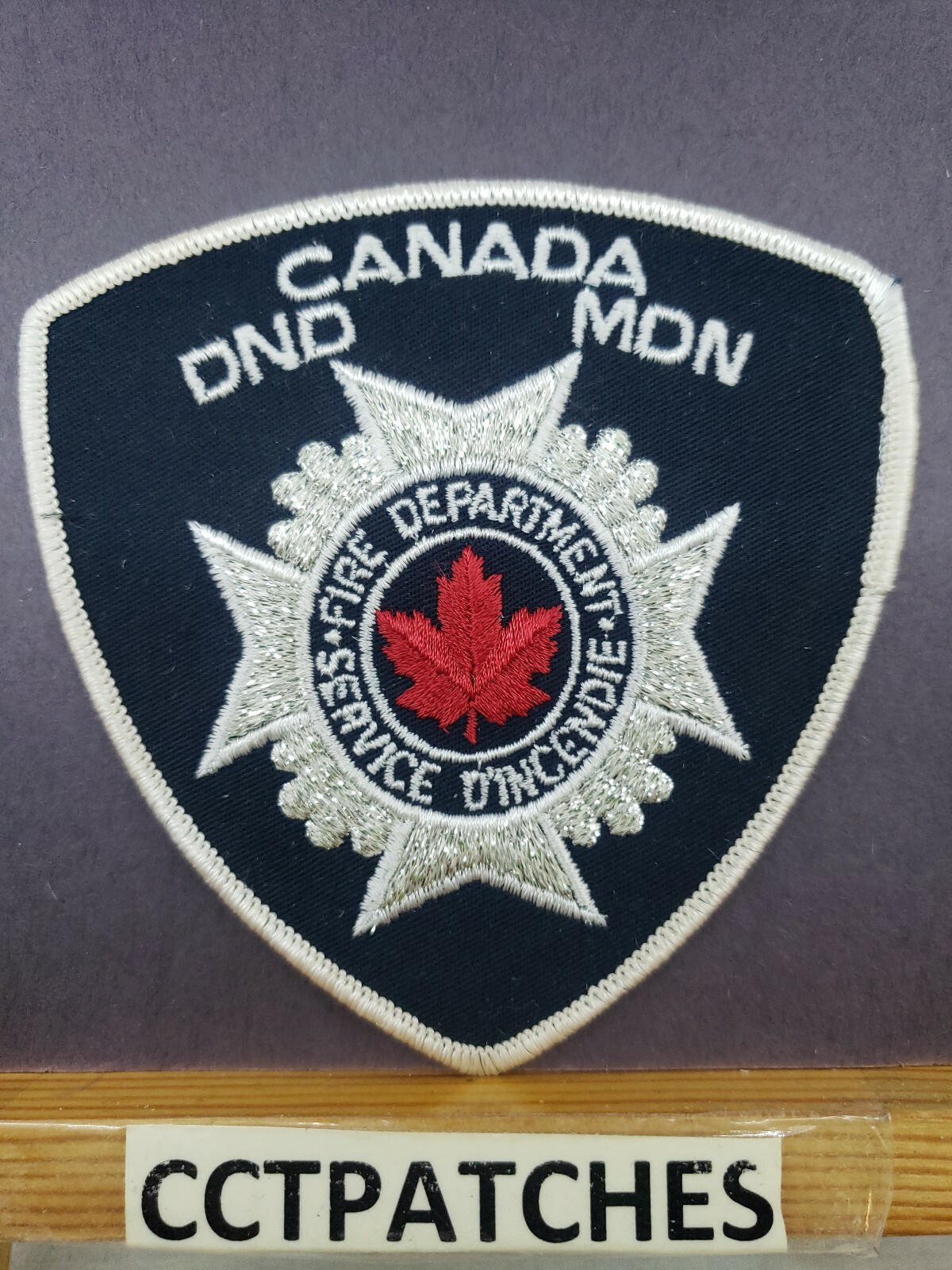 DND MDN, CANADA FIRE DEPARTMENT PATCH | eBay