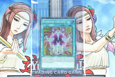 YuGiOh Spell Card Numeron Calling BLAR-EN027 1st Edition Secret Rare | eBay