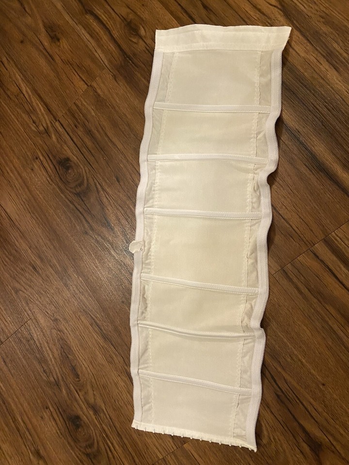 Vintage Crown-Ette Corset Waist Trainer Beige Hook Eye Size 34 2X Style ...