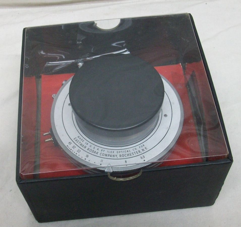 Vintage Kodak Commercial Ektar Lens, 12-Inch, f/6.3, Lumenized, Synchro ...