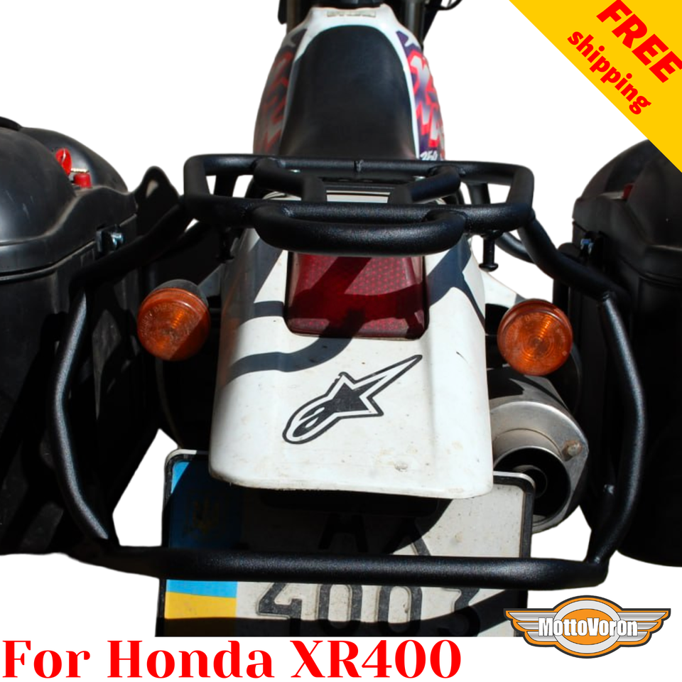 For Honda XR 400 Luggage rack system XR400R side carrier Monokey XR 400 ...