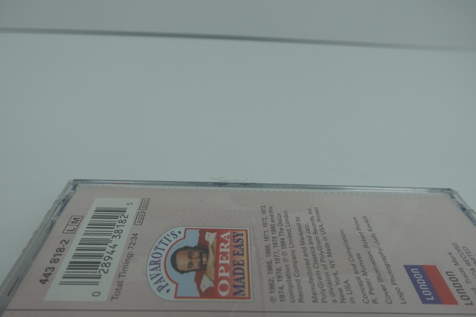 My Favorite Opera for Everyone / Various by Luciano Pavarotti (CD, 1994 ...