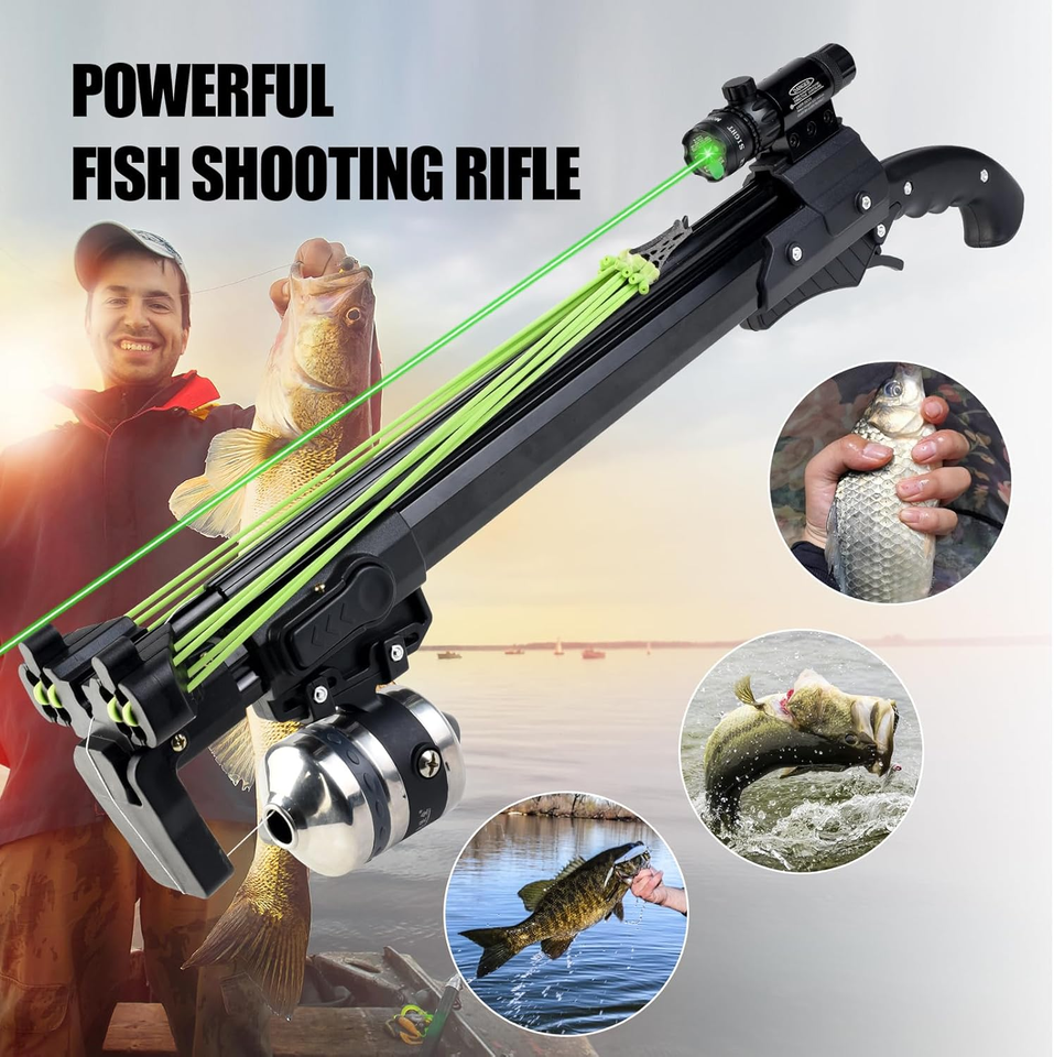 Fishing Slingshot, Professional Pole Stretching Shooting Catapult with ...
