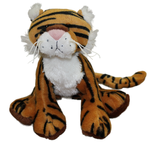 Ganz Webkinz Bengal Tiger Plush Stuffed Animal Toy Orange Black 8" NO ...