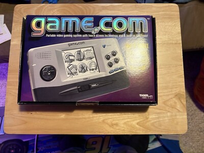 Tiger game(.)com Handheld Console Works/screen Issues CIB with 3 Games ...