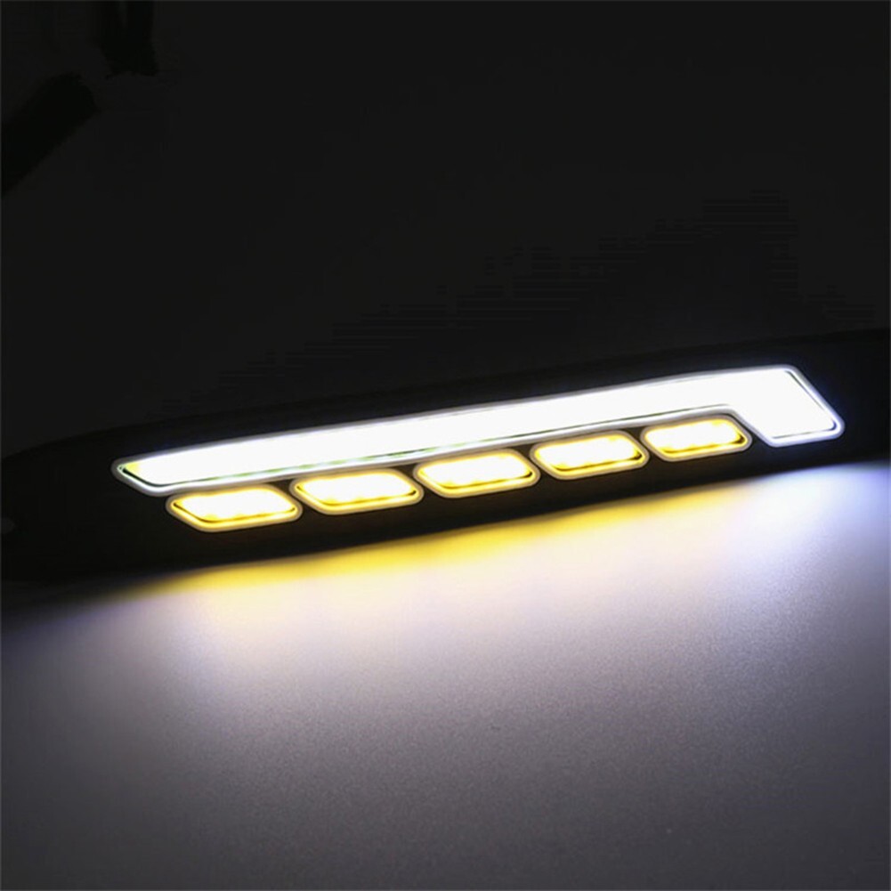 COB LED Daytime Running Light for Cars Non deformation and Wear ...