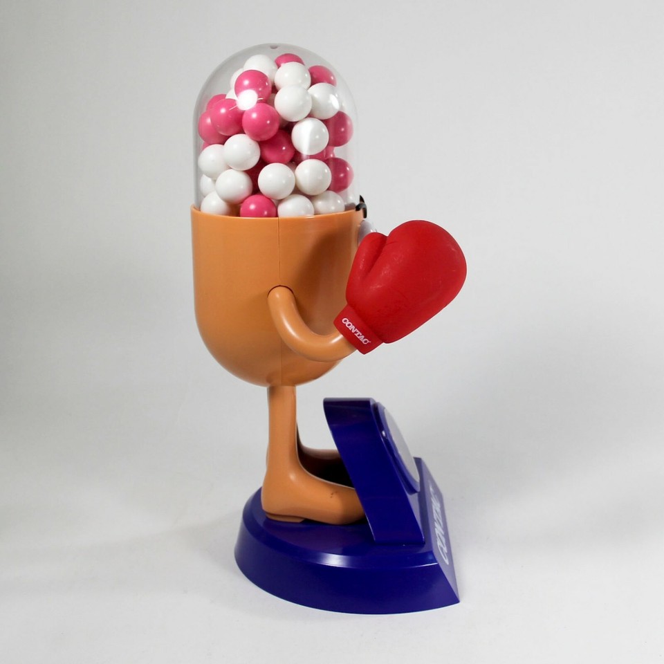 Mr Contac Boxing 12" Figure Advertising Drug Mascot | eBay