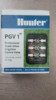 Hunter- Pgv 1" Professional Grade Inline Irrigation Control Valve ...