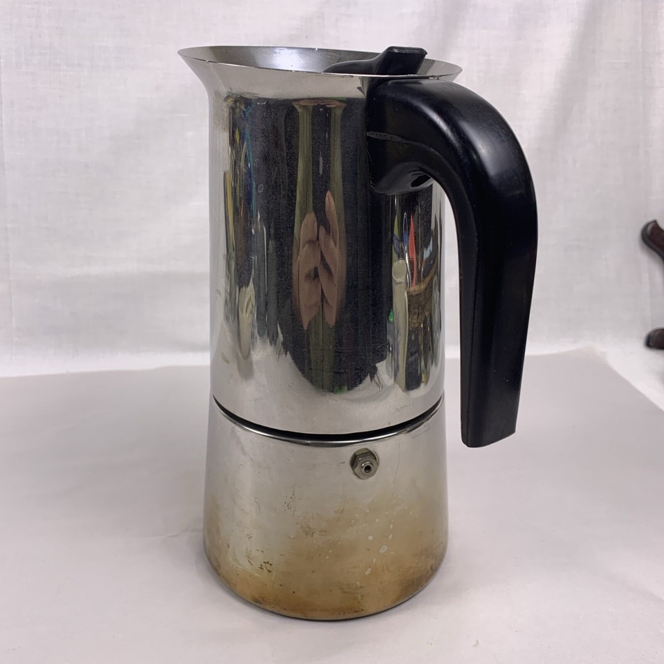 Vintage GB Guido Bergna ‘Musa Express’ Stovetop Coffee Maker, 6 cups ...
