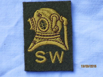 No. 2 Dress Abz. Royal Engineers Compressed Air Diver, Pionier Taucher ...