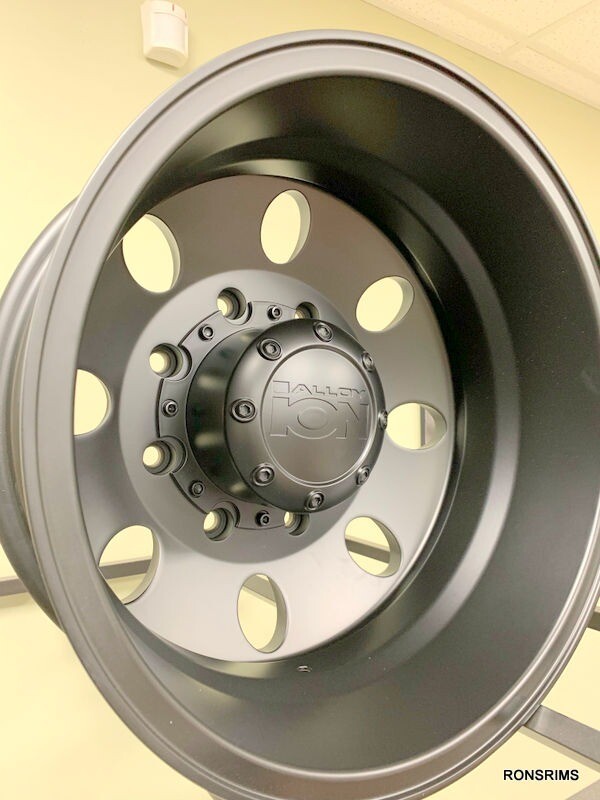 17" x 6.5 Dodge Ram 3500 Dually Wheels 8 Lug Ion 8 on 6.5 bp w/lugs ...