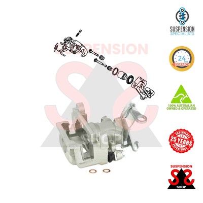 Rear Axle Right Rh Brake Caliper Suit MITSUBISHI ASX 2.0 MIVEC (GA2W ...