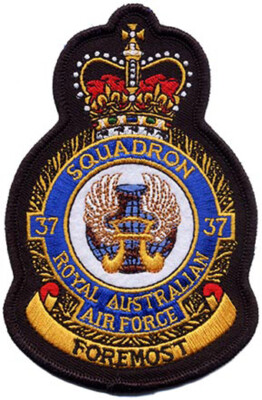 37 Squadron Crest RAAF Australian Air Force Patch Australia | eBay