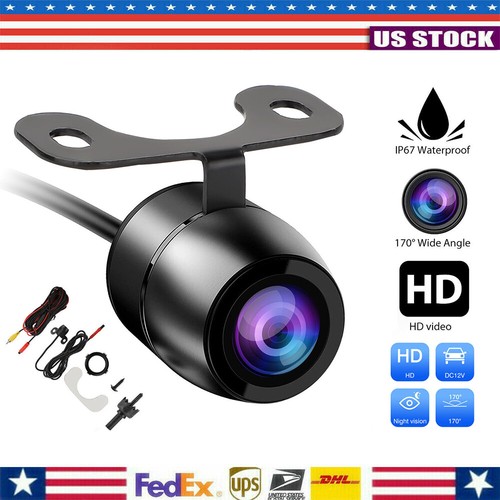 170° Car Front/Side/Rear View Reverse Backup Night Vision Parking ...