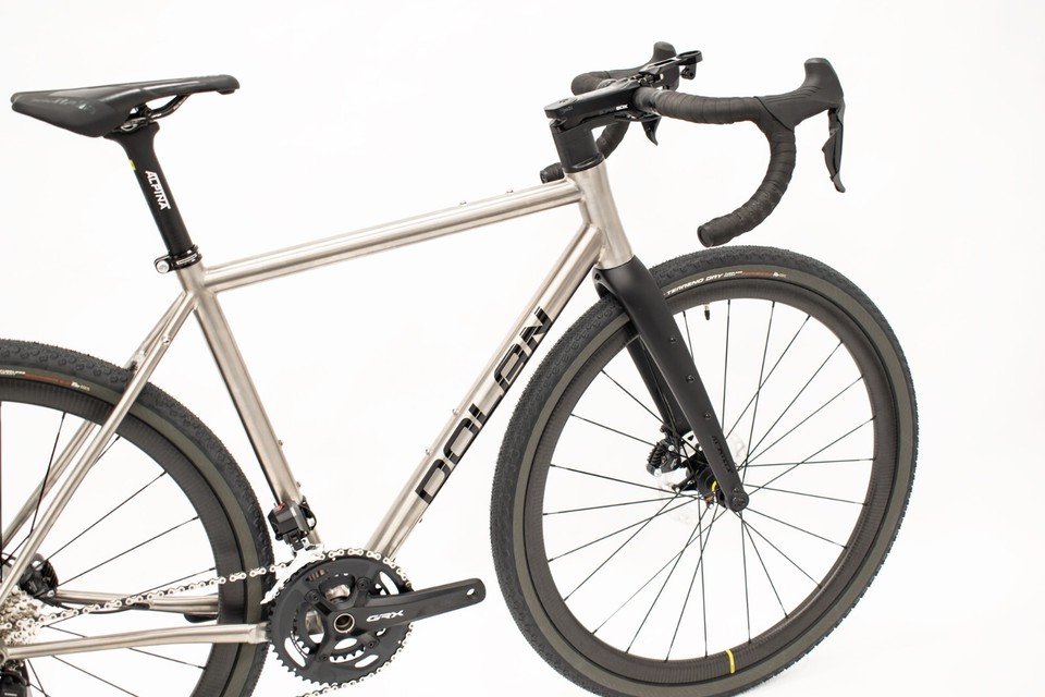 Dolan GXT (SML/52cm) Titanium Gravel Disc Bike - GRX RX815 Di2 2x11 ...