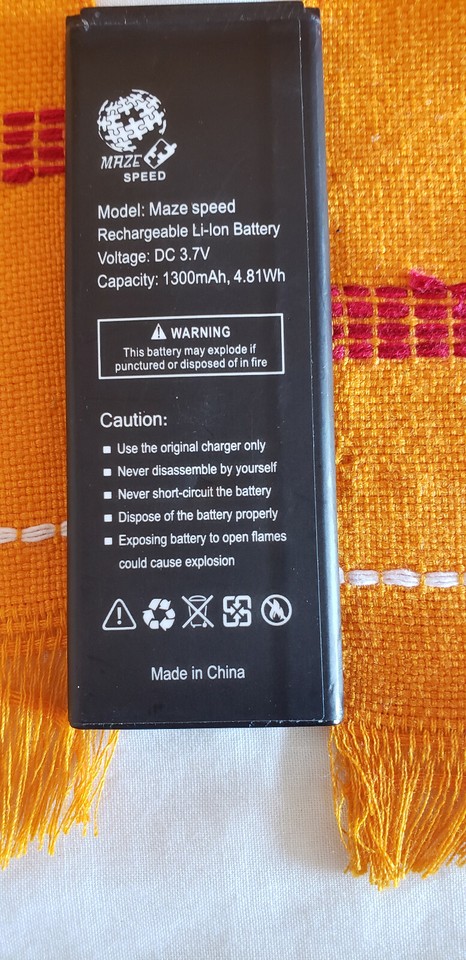 OEM MAZE SPEED 1300mAh 4.81Wh 3.7v | eBay