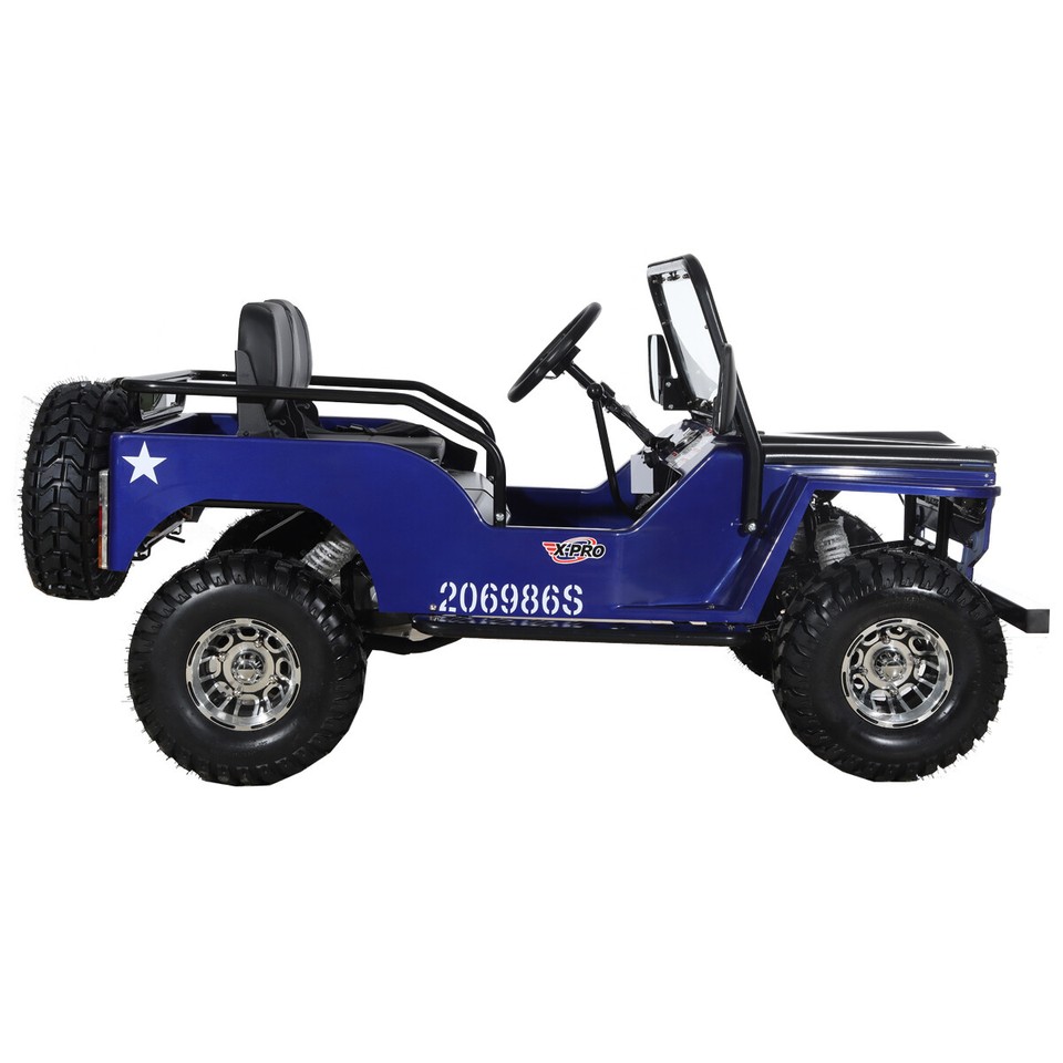 X-PRO Ranger 150cc Mini Jeep Go Kart w/ 3-Speed Semi Auto Transmission ...