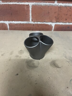 3 Into 1 Exhaust Manifold Merge Collector Mild Steel Turbo Manifold ...