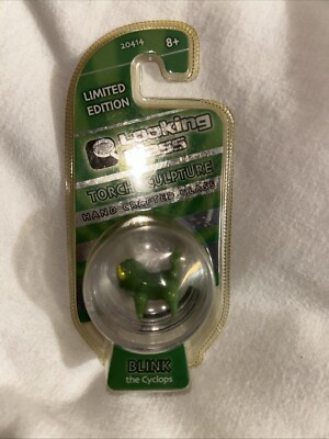 Limited Edition Looking Miniature Mini Glass Torch Sculpture BLINK the ...