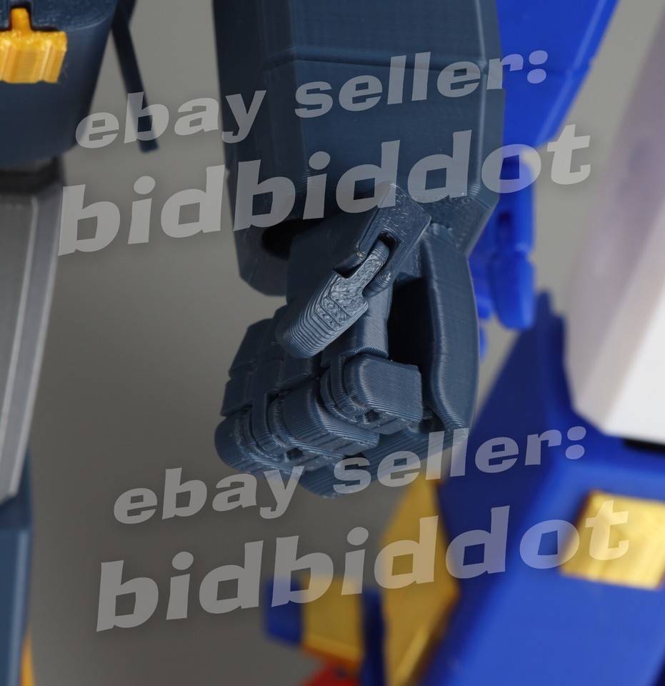 Custom Voltes V DX 14" 3D Print jumbo Figure SRW Super Robot poseable ...