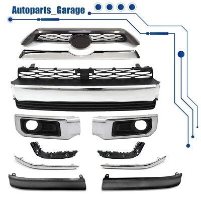 For 2014 - 2019 Toyota 4Runner Limited Front Bumper Grille Assembly ...