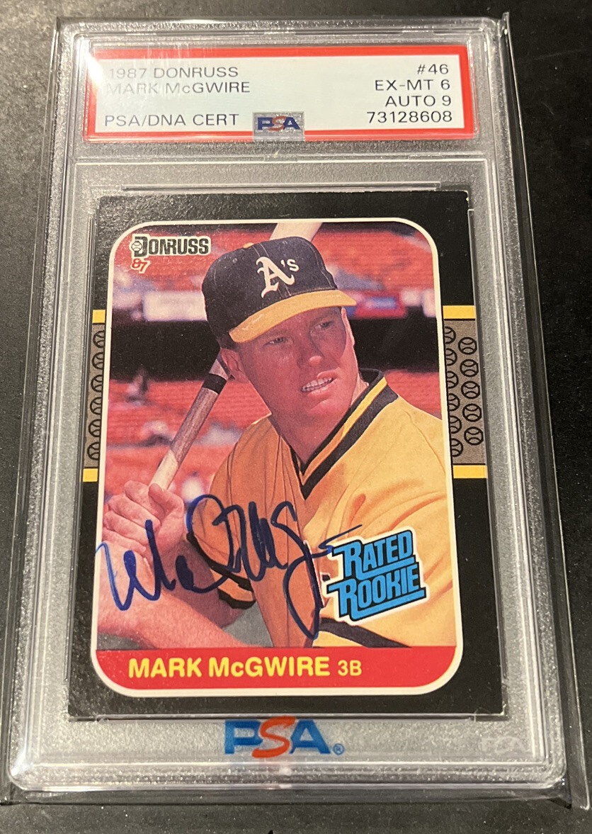 Mark McGwire Autographed Memorabilia | Signed Photo, Jersey ...