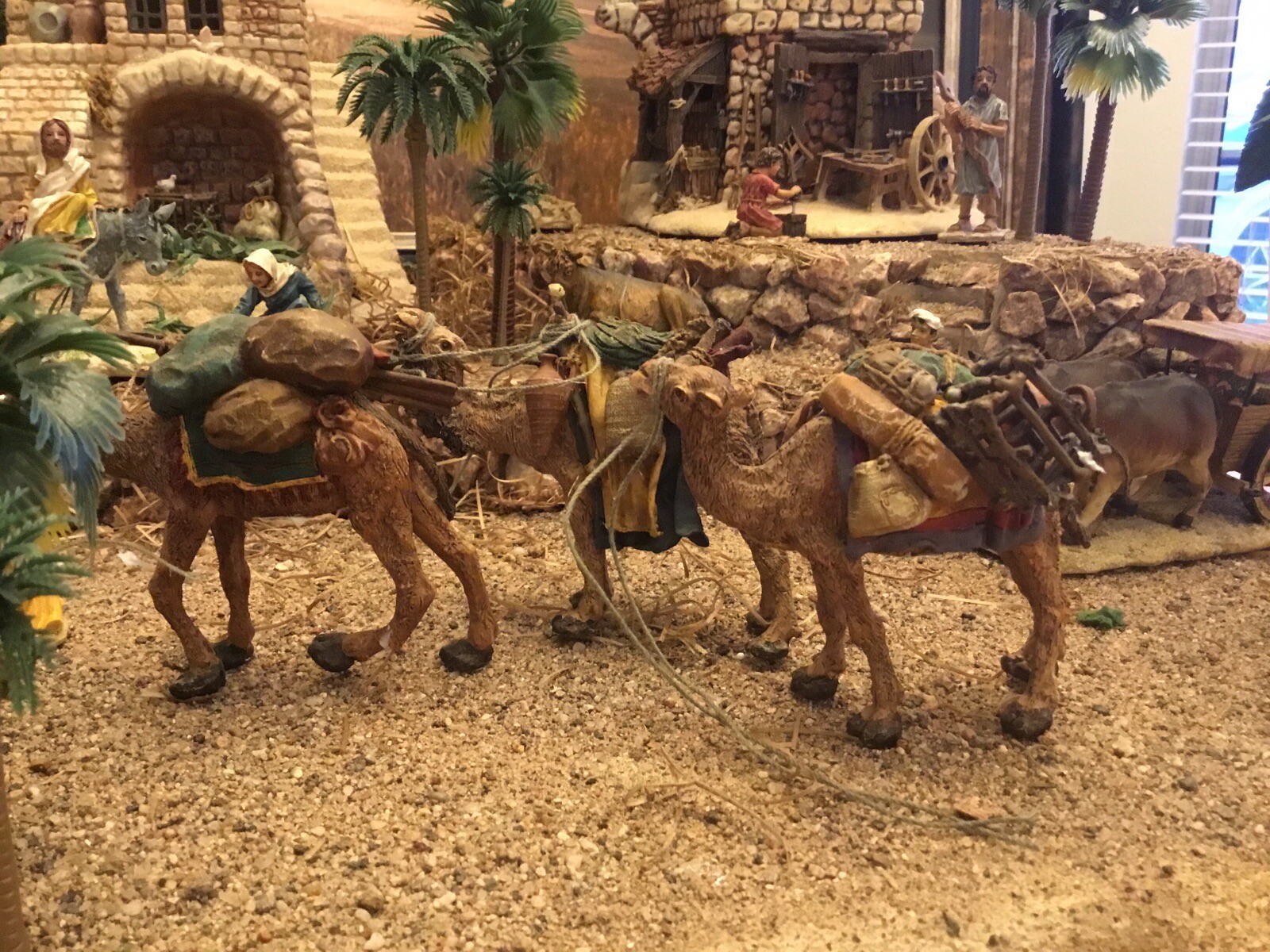 Christmas Village Display Platform For Nativity Dept 56 Little Town Of ...