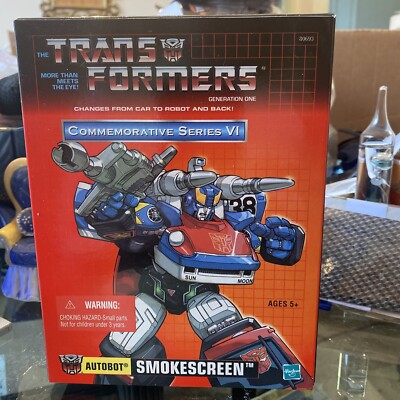 TRANSFORMERS COMMEMORATIVE SERIES VI SMOKESCREEN G1 REISSUE AUTOBOT ...