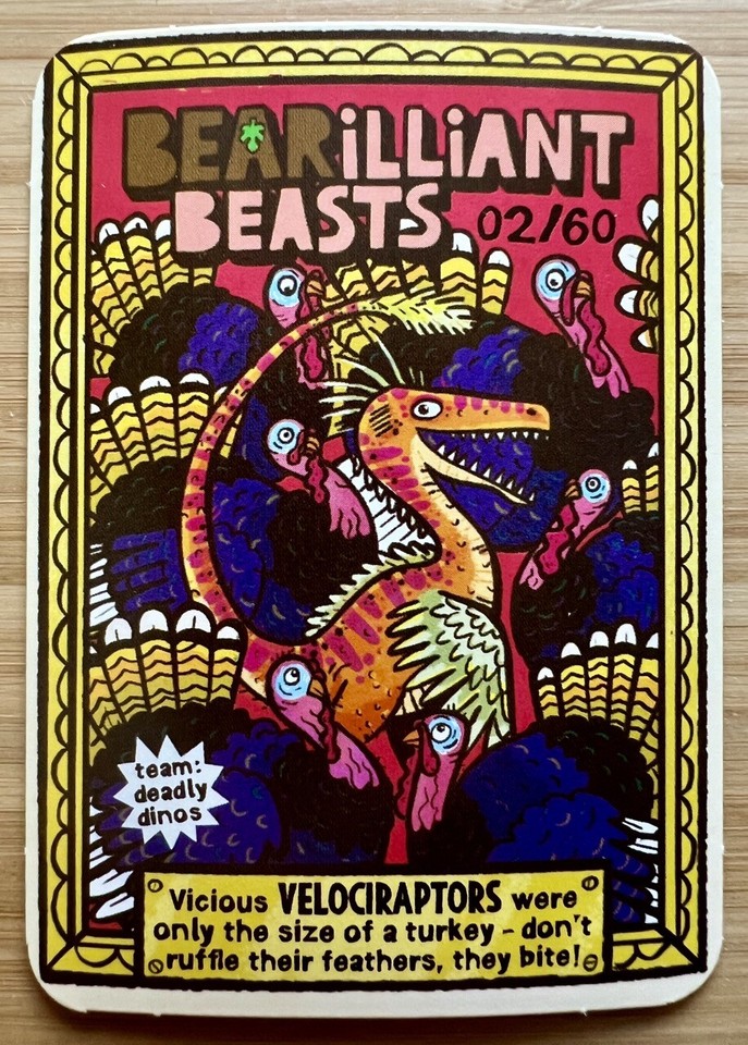 YoYo Bear Cards 2023 Bearilliant Beasts - GREAT CONDITION - ALL ...