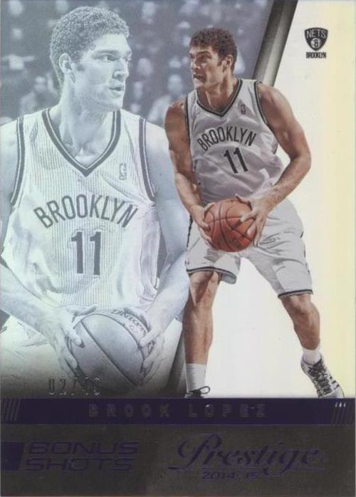 2014-15 Panini Prestige - Brook Lopez #66 Bonus Shots Purple Premium ...