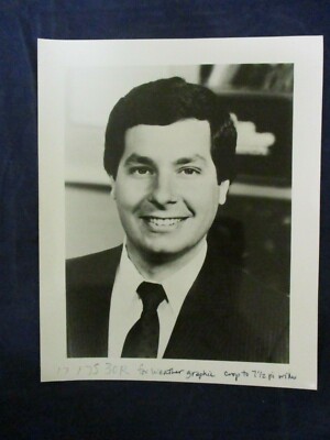 1986 Dave Murray Channel 4 WBZ-TV weatherman Vintage Glossy Press Photo ...