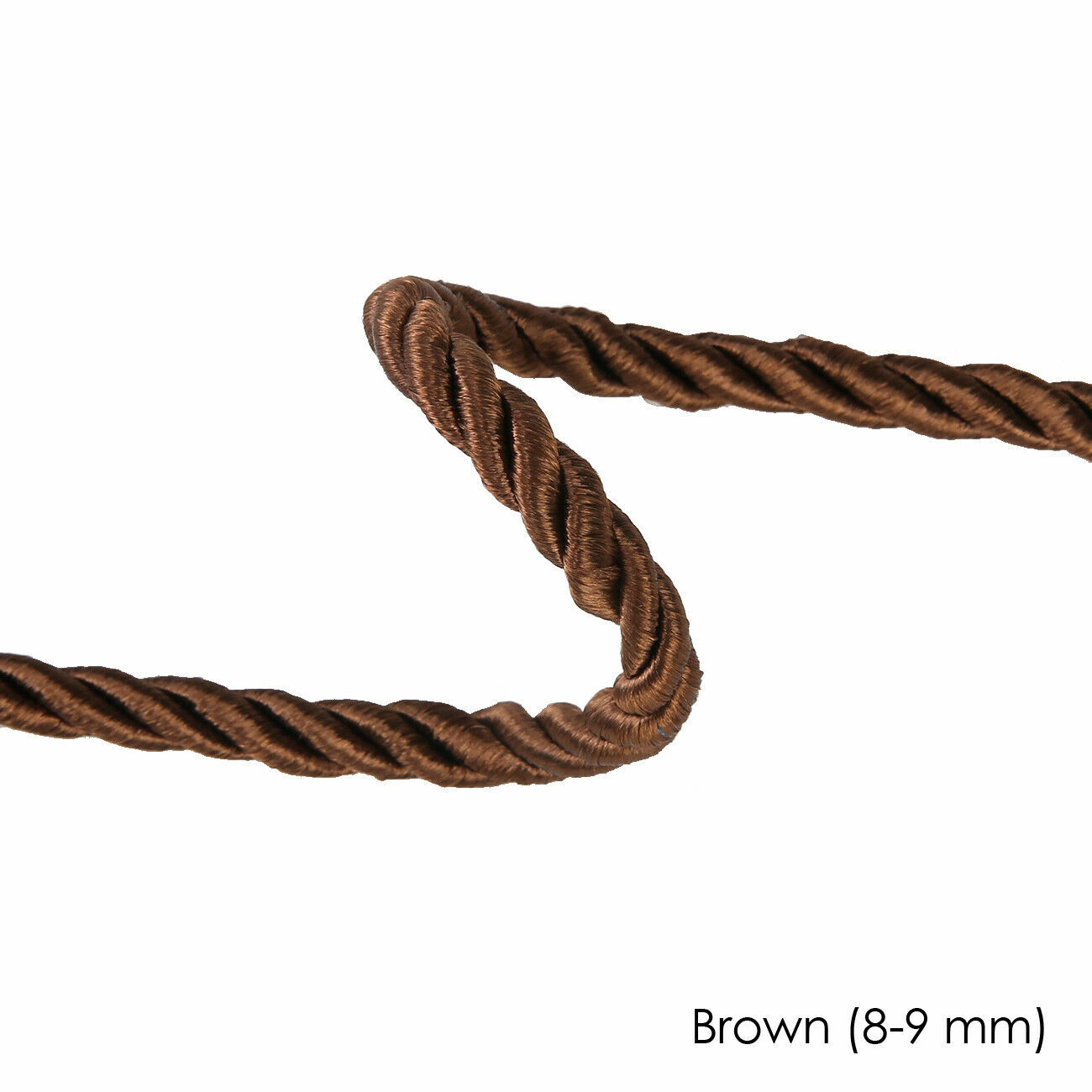 10mm,Barley Twist Rope Cord Trim,Braided,Piping,Upholstery.9 Bright ...