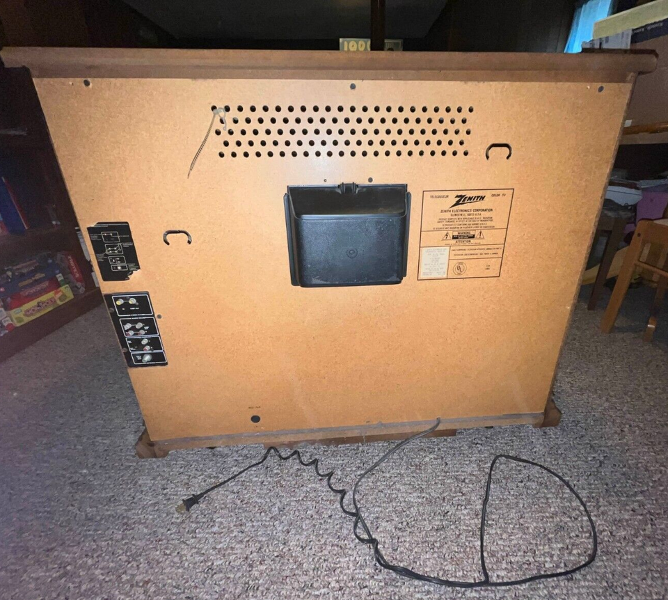 Vintage Telecouleur Zenith Color TV SC2517P [1986] | eBay