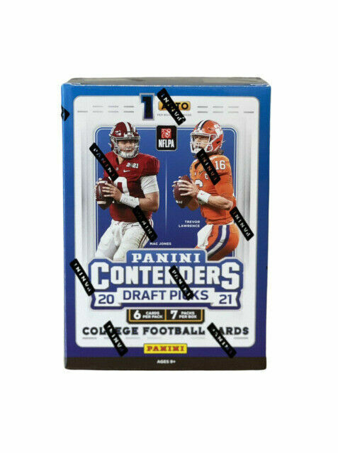 Panini Contenders Draft Picks 2021 NFLPA Blaster Box (42 Cards ...