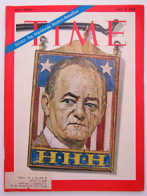 TIME MAGAZINE MAY 3, 1968 (HUBERT HORATIO HUMPHREY) 1968 | eBay