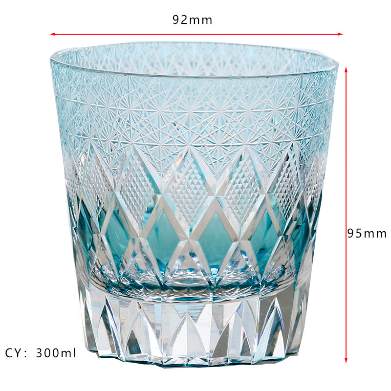 Bourbon, Scotch Flight Crystal Whiskey Glass Edo Kiriko Style Custom ...