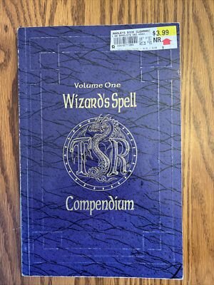 WIZARD'S SPELL COMPENDIUM VOLUME ONE 1996 Dungeons & Dragons TSR EXC ...