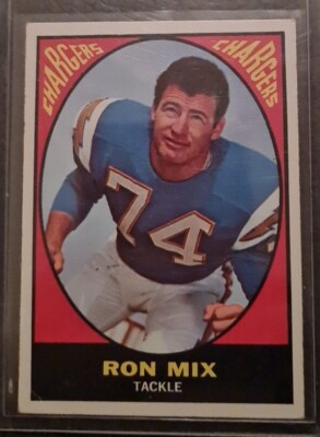 1967 Topps NM Ron Mix #125 | eBay