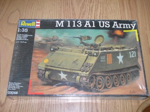 REVELL M 113 A1 US ARMY TANK MODEL KIT 03048 1/35 SCALE NEW SHRINKWRAP ...