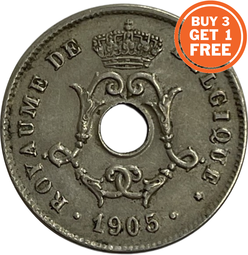 10 BELGIAN CENT -FRENCH (QUE)/DUTCH (IE)-CHOOSE THE DATE FROM 1901-1931 ...